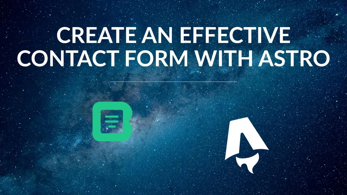 Create an Effective Contact Form with Astro